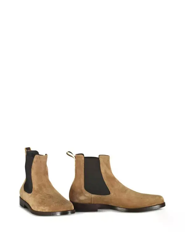 MOORER Borgoni Suede Chelsea Boots