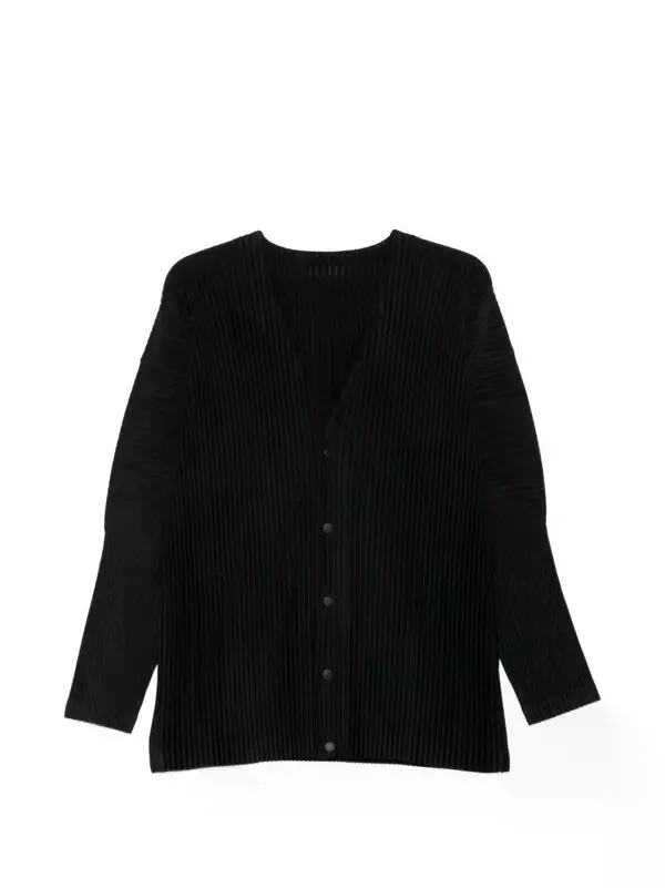 Issey Miyake Buttoned Pleated T-shirt