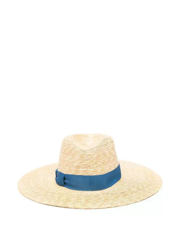Borsalino Panama Hat With Ribbon