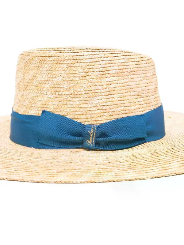 Borsalino Panama Hat With Ribbon