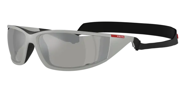 Prada Linea Rossa Sunglasses - Light Grey Mirror Silver