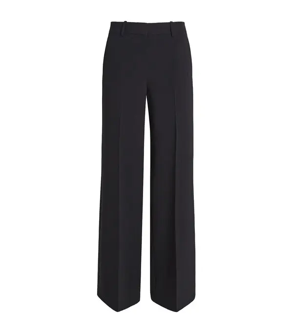 Theory Stretch Wide-leg Tailored Trousers
