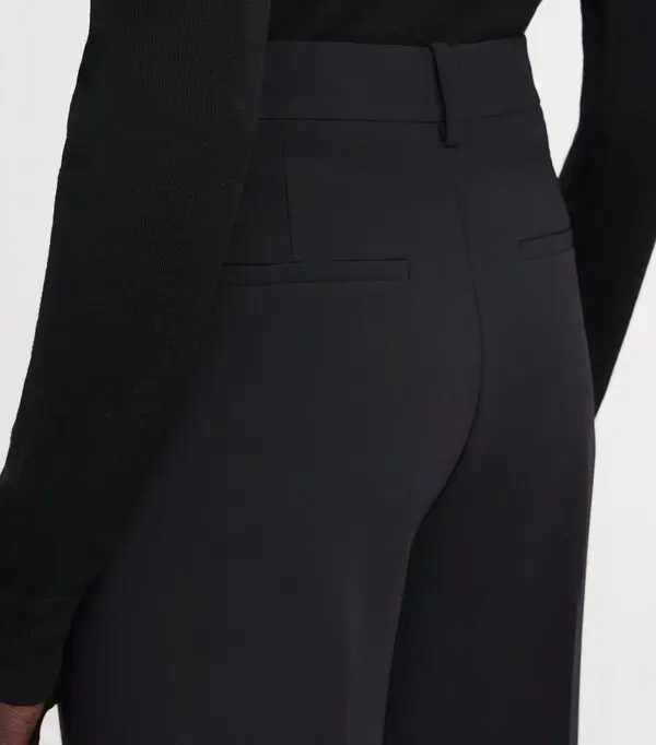 Theory Stretch Wide-leg Tailored Trousers