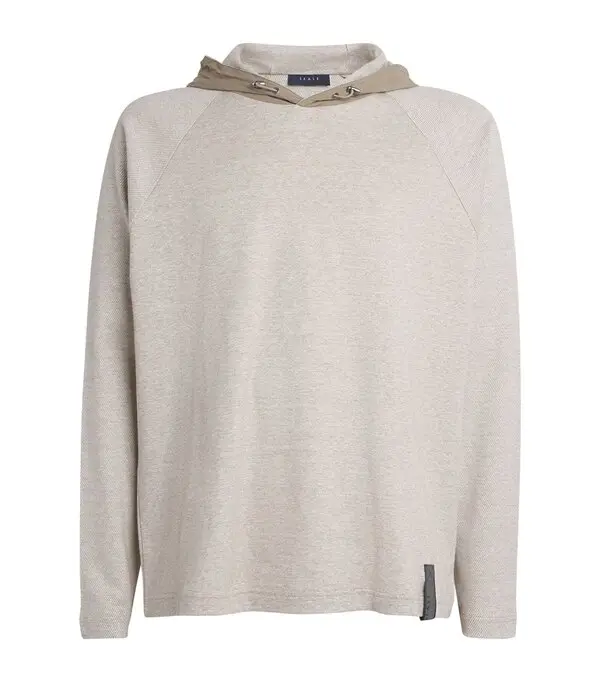 Sease Wool-cotton Raglan Hoodie