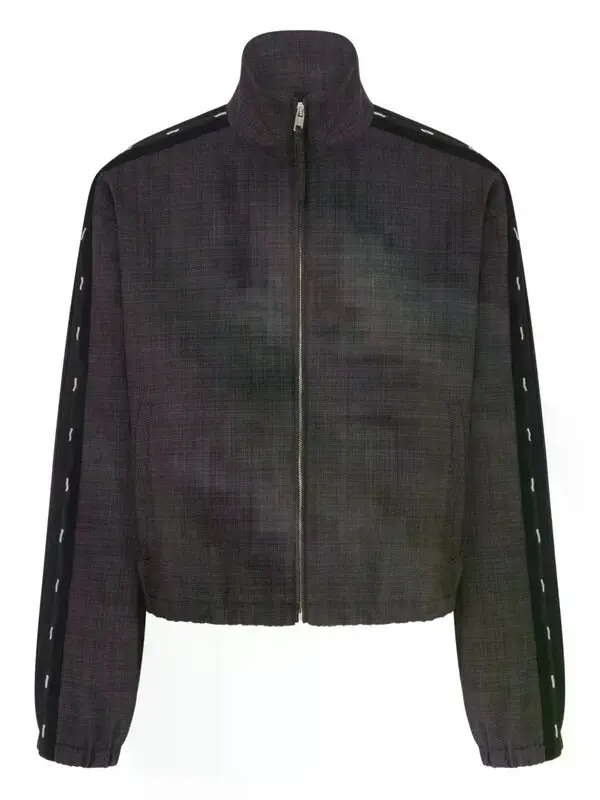 Moschino Strip-detail Bomber Jacket