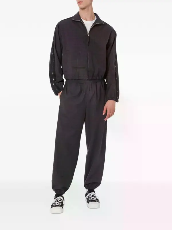 Moschino Strip-detail Bomber Jacket