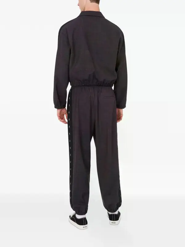 Moschino Strip-detail Bomber Jacket