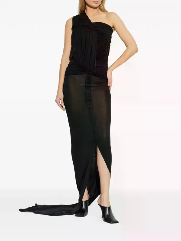 Rick Owens Draped One-shoulder Top