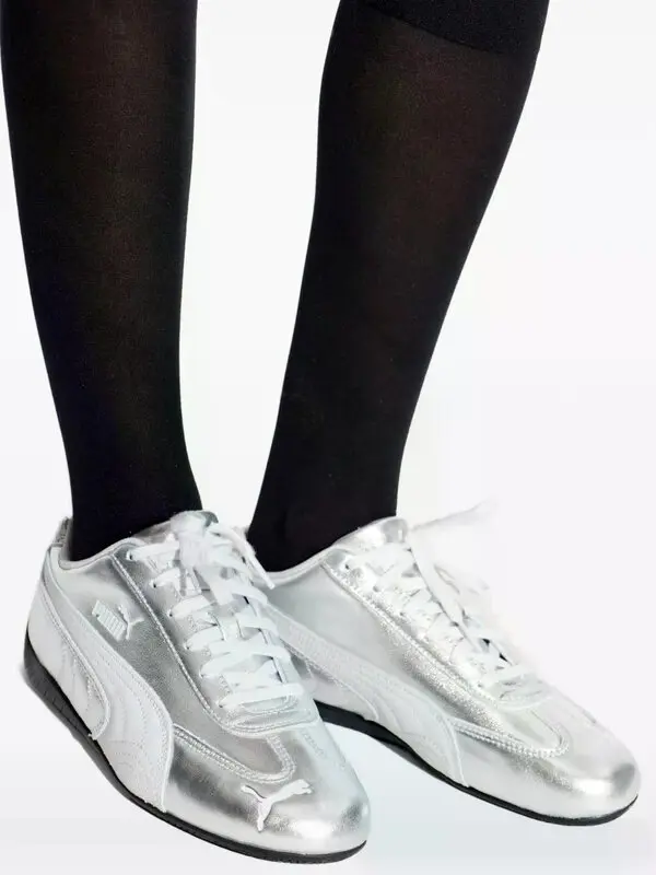 PUMA Speedcat Panelled Sneakers - Silver