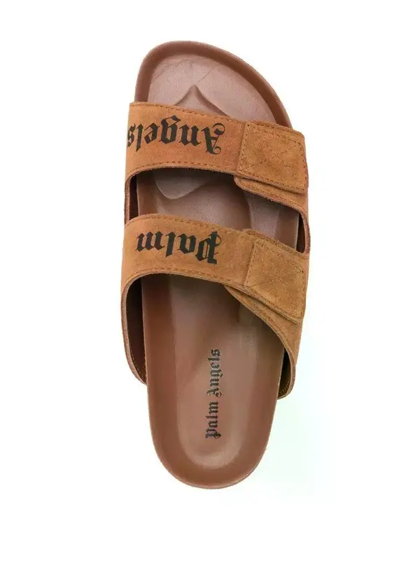 Palm Angels Touch-strap Flap Sandals