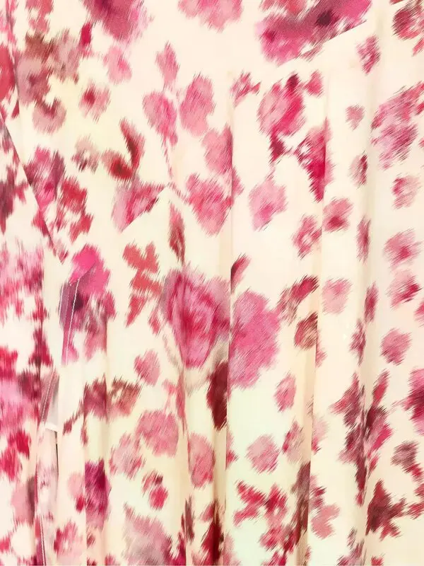 Isabel Marant Étoile Floral Print Midi Skirt