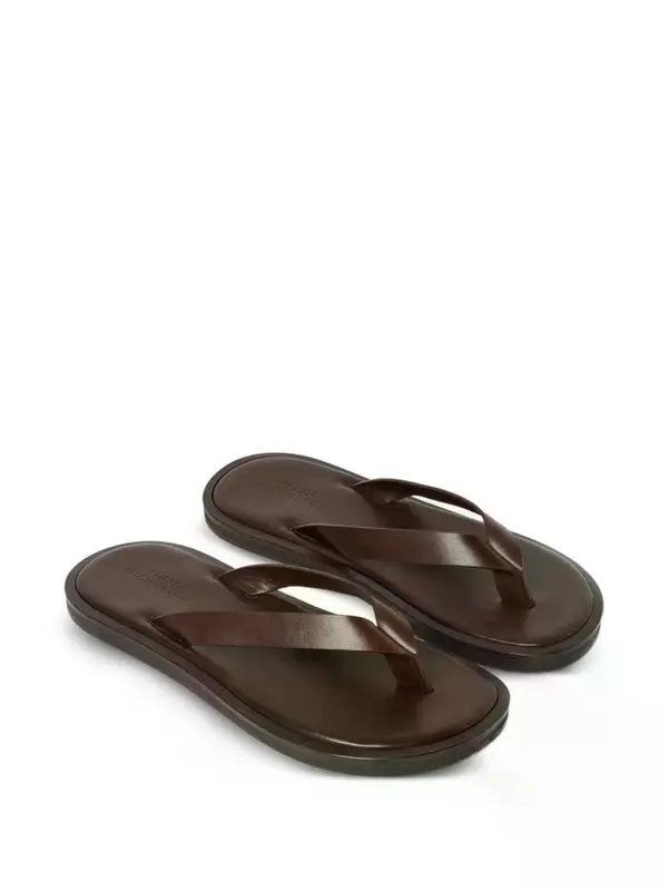 Studio Nicholson Curren Leather Sandals - Brown