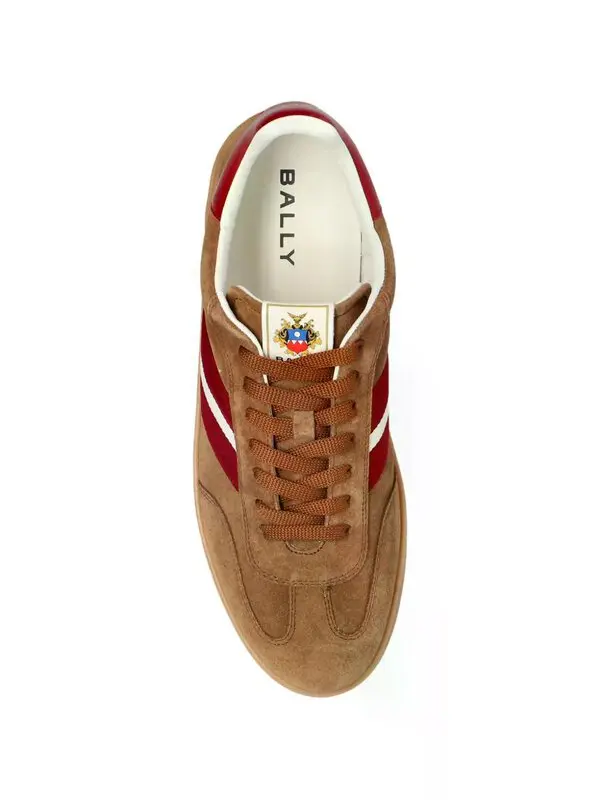 Bally Striped Low Top Sneakers