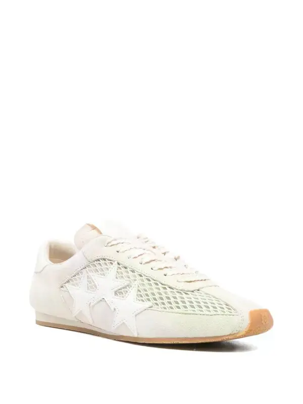 Amiri Pacific Mesh Star Sneakers - Neutrals
