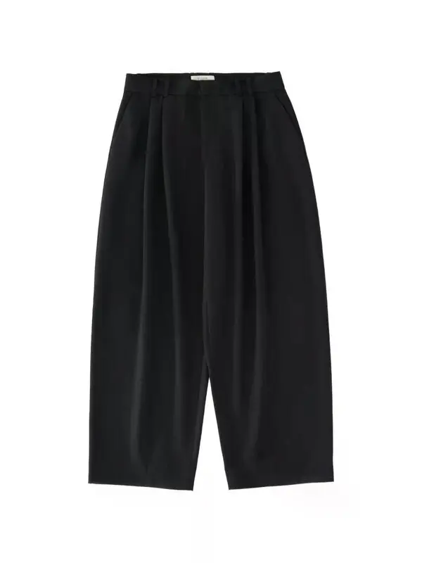 Studio Nicholson Pleated Trousers - Black