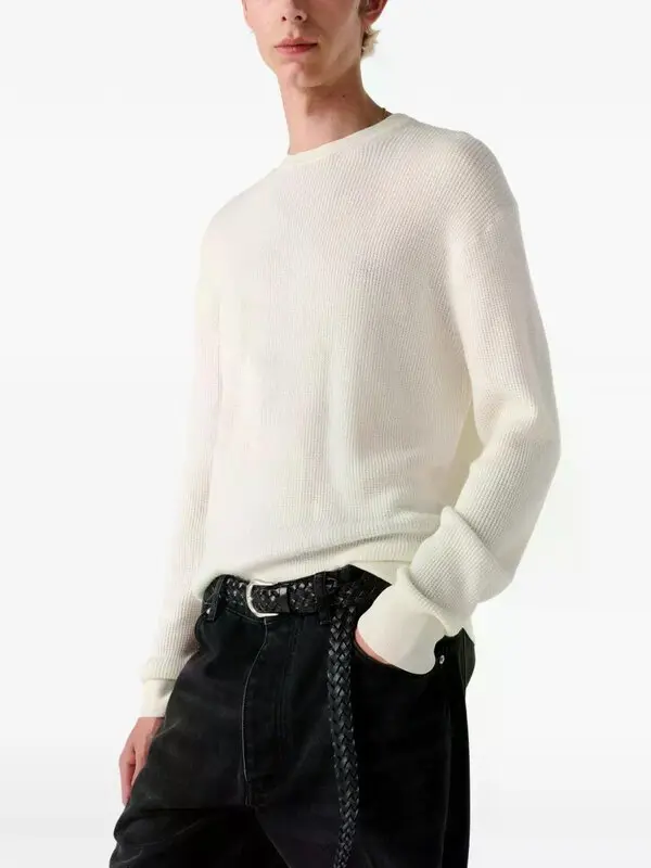 Studio Nicholson Waffle Portland Sweater - Neutrals