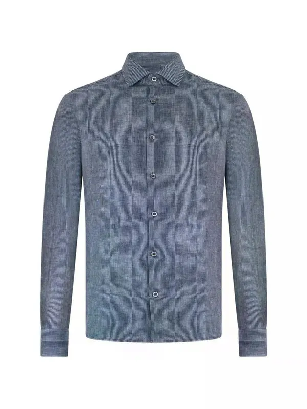 MOORER Sorrento Pinstripe Shirt