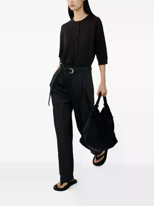 Studio Nicholson Acuna Pleated Trousers - Black