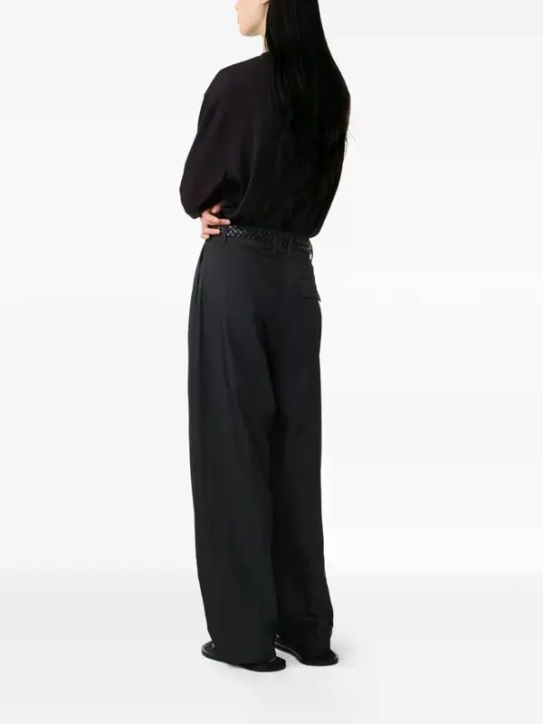 Studio Nicholson Acuna Pleated Trousers - Black