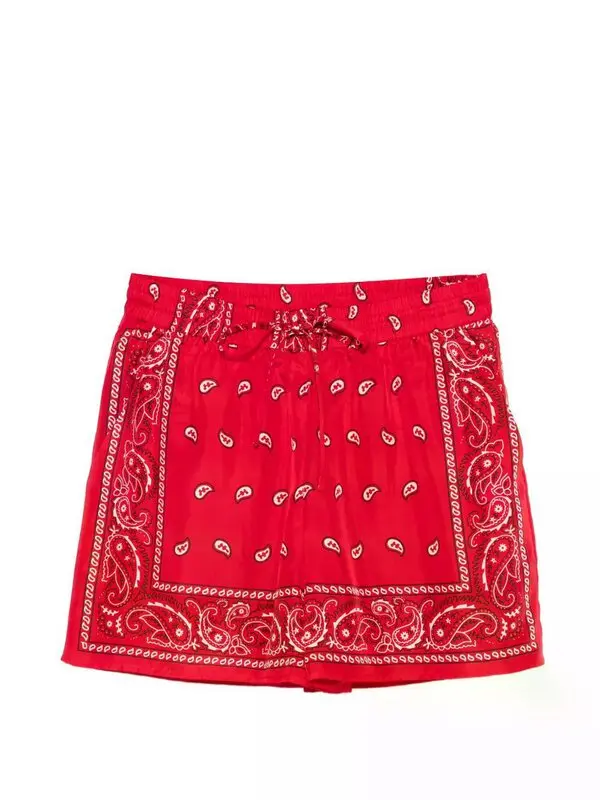 P.a.r.o.s.h Paisley-print Drawstring Shorts