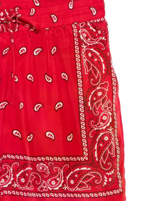P.a.r.o.s.h Paisley-print Drawstring Shorts