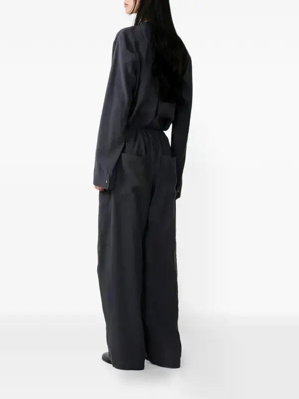 Studio Nicholson Pampa Inverted Pleat Top - Grey