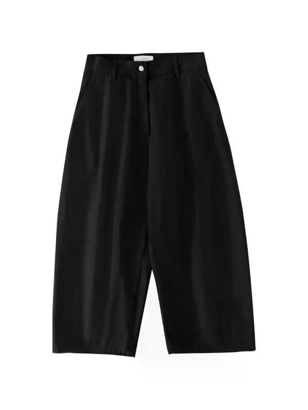 Studio Nicholson Chalco Curved Washed Denim Trousers