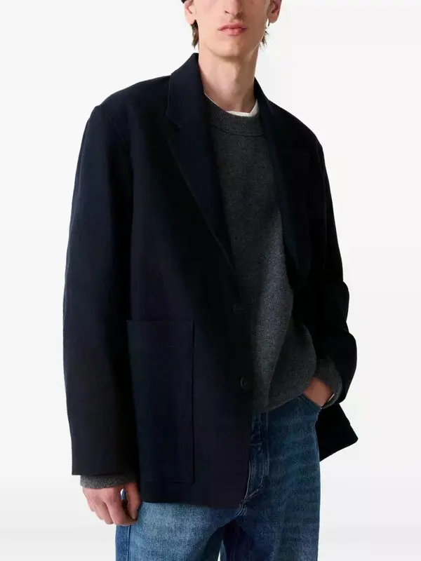 Studio Nicholson Conde Patch-pocket Blazer