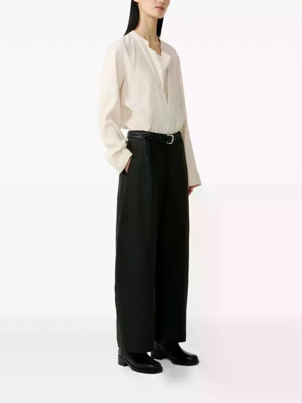 Studio Nicholson Chalco Curved Trousers - Brown