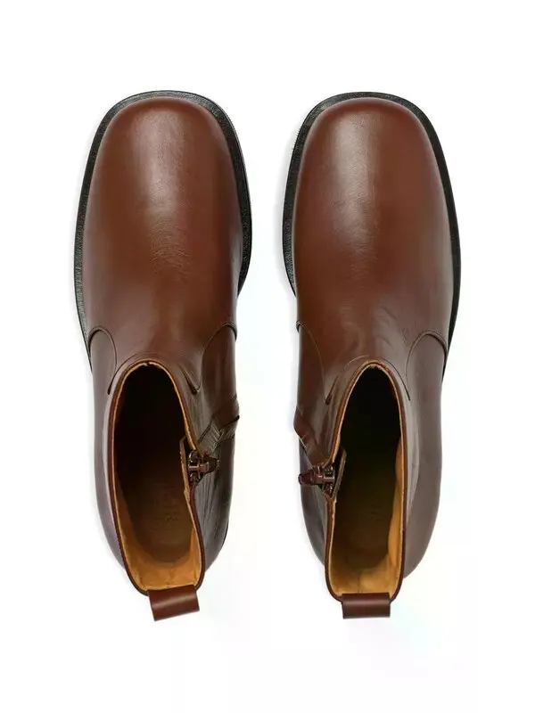 Studio Nicholson Square Leather Boots