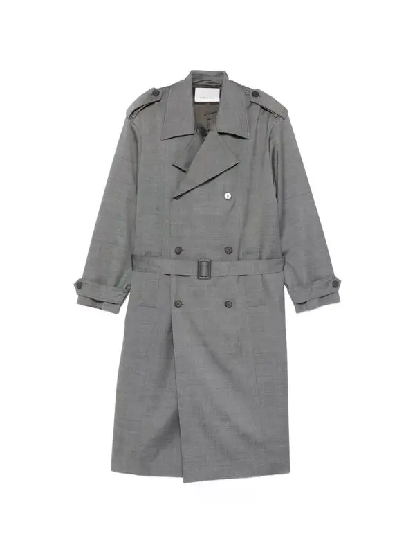 THE FRANKIE SHOP Double-breasted Trench Coat