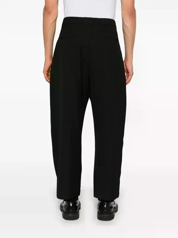 Studio Nicholson Tuck Trousers - Black