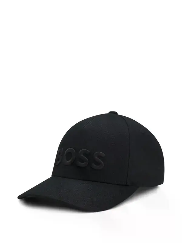 BOSS Logo-embroidered Cap - Black