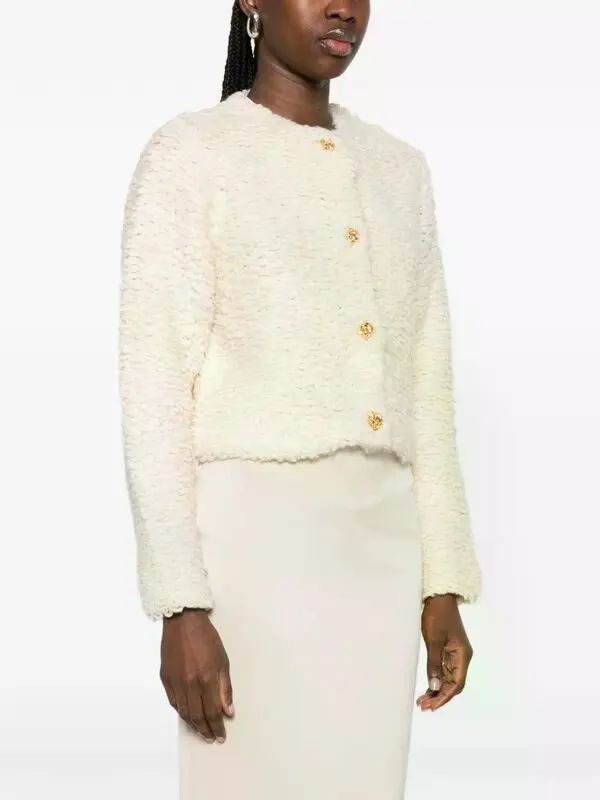 FRAME The Shag Buttoned Cardigan