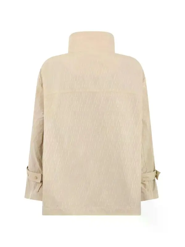 MOORER High-neck Overcoat