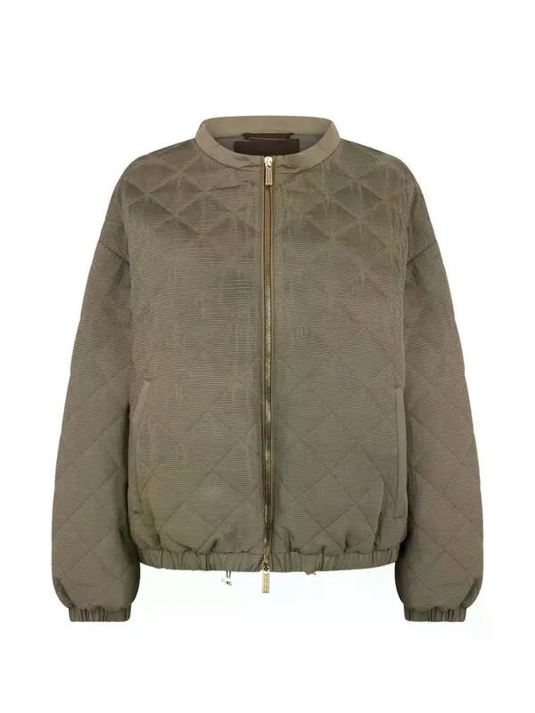 MOORER Elvira Quilted Bomber Jacket