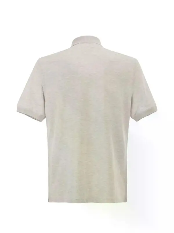 Brunello Cucinelli Printed-logo Polo Shirt