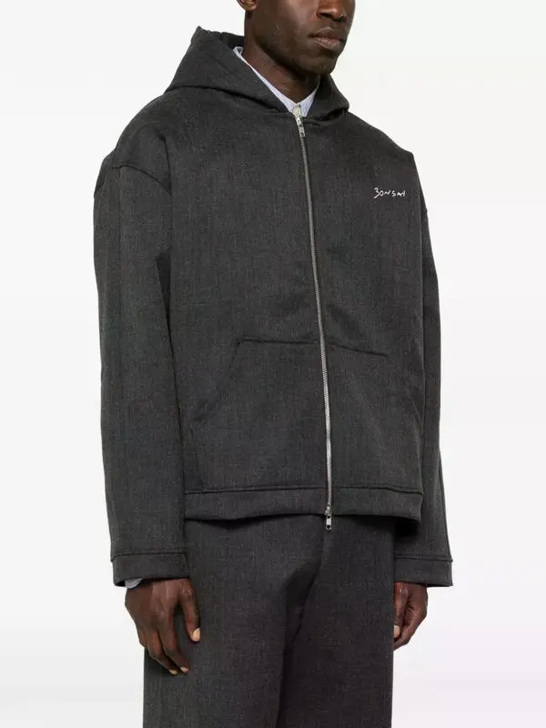 BONSAI Full-zip Oversized Hoodie