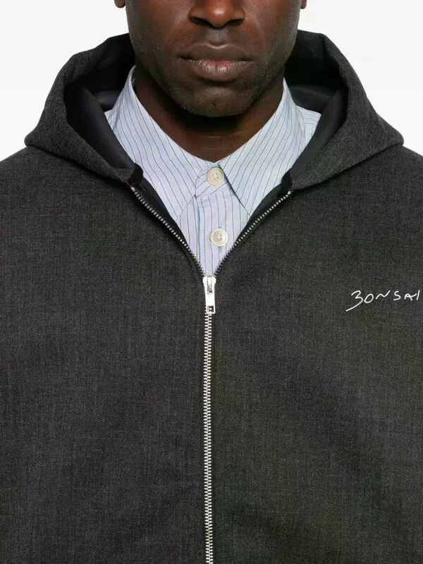 BONSAI Full-zip Oversized Hoodie