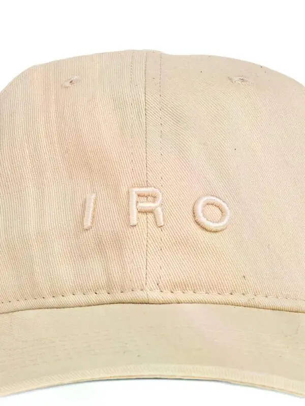 IRO PARIS Embroidered Cap - Neutrals