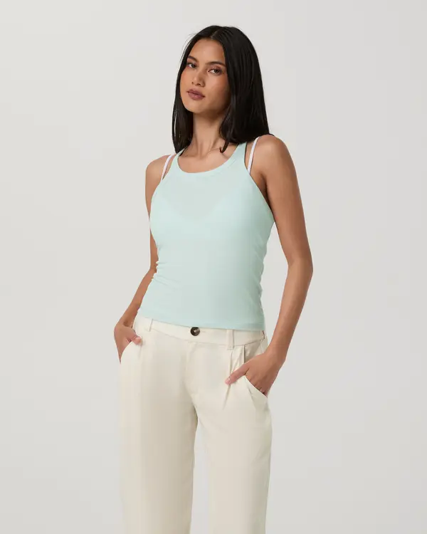 Vuori Cove Layering Tank Top - Seaside