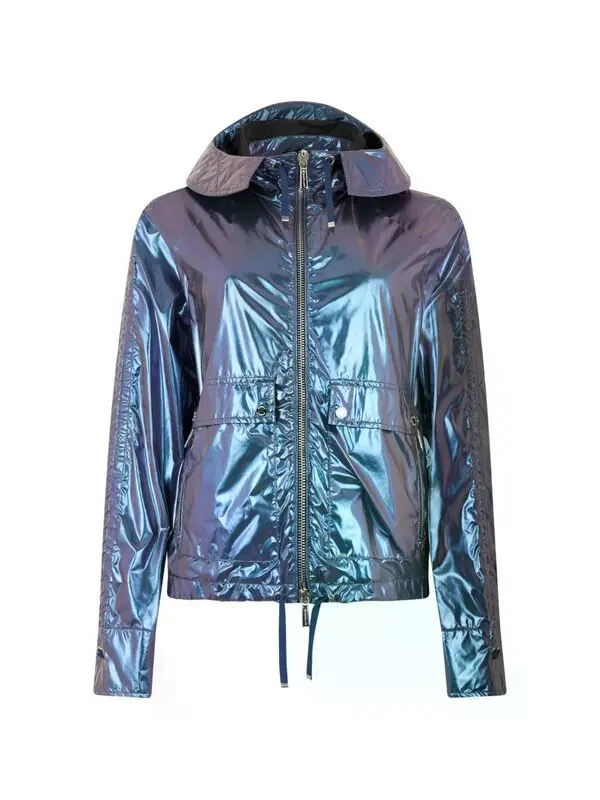MOORER Hooded Zip Jacket