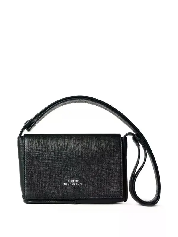 Studio Nicholson Mini Meshi Leather Shoulder Bag - Blue