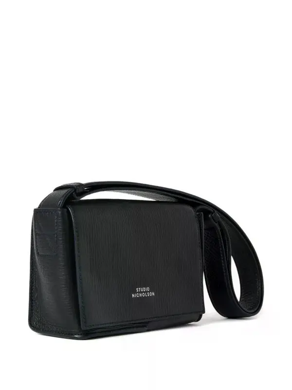 Studio Nicholson Mini Meshi Leather Shoulder Bag - Blue