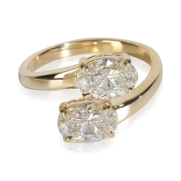 MYGEMMA 2.01ctw Lab-grown Diamond Ring, 14k Yellow Gold - Yellow_gold