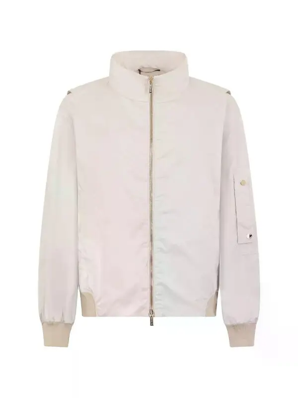MOORER High-neck Bomber Jacket