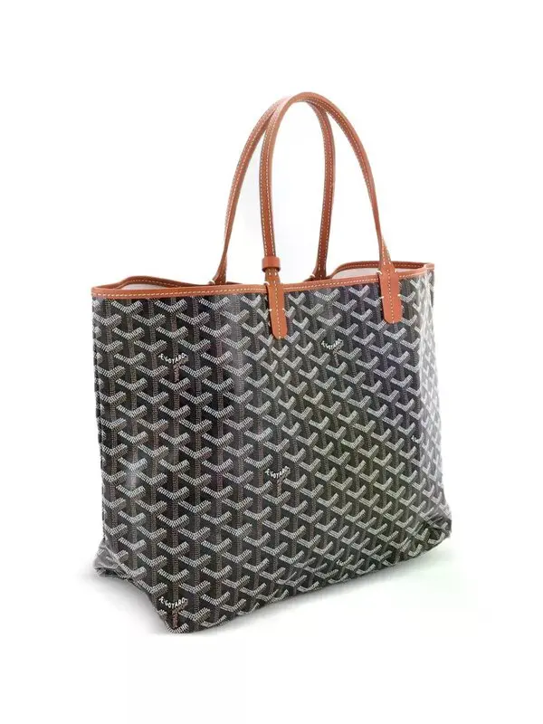 Goyard Saint Louis Coated Canvas Pm Tote Bag - Brown