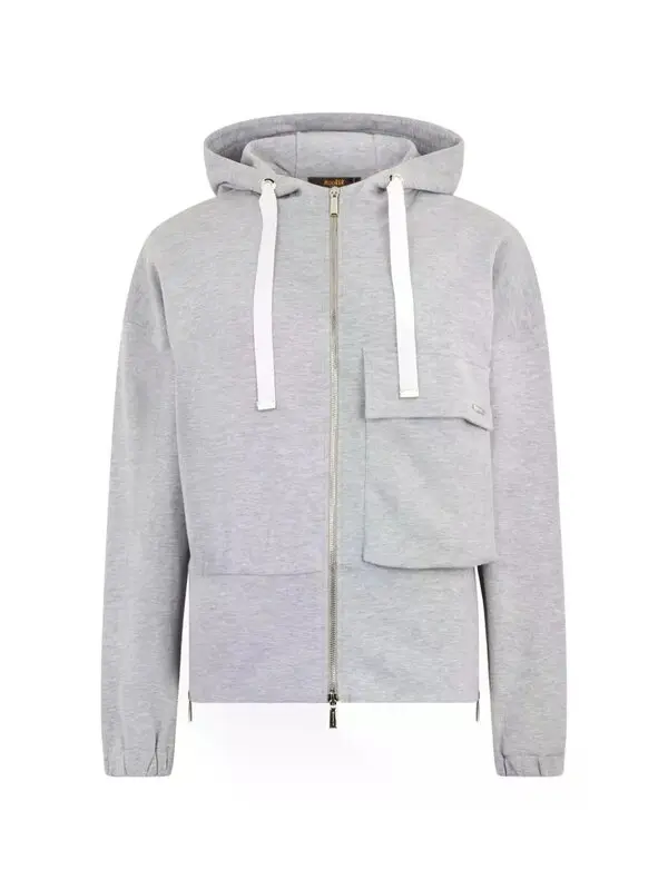 MOORER Zipped Hoodie