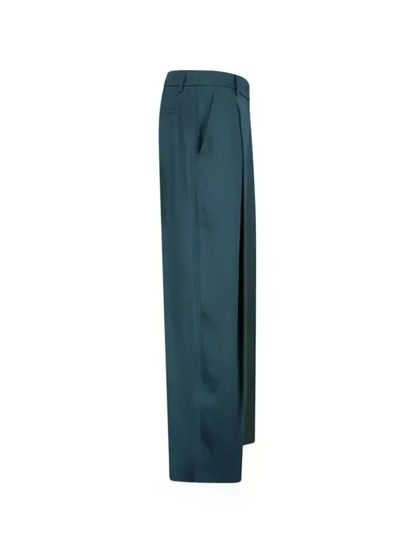 Giorgio Armani Silk Tailored Trousers