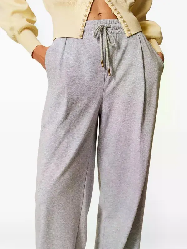 TWINSET Drawstring Wide Leg Trousers